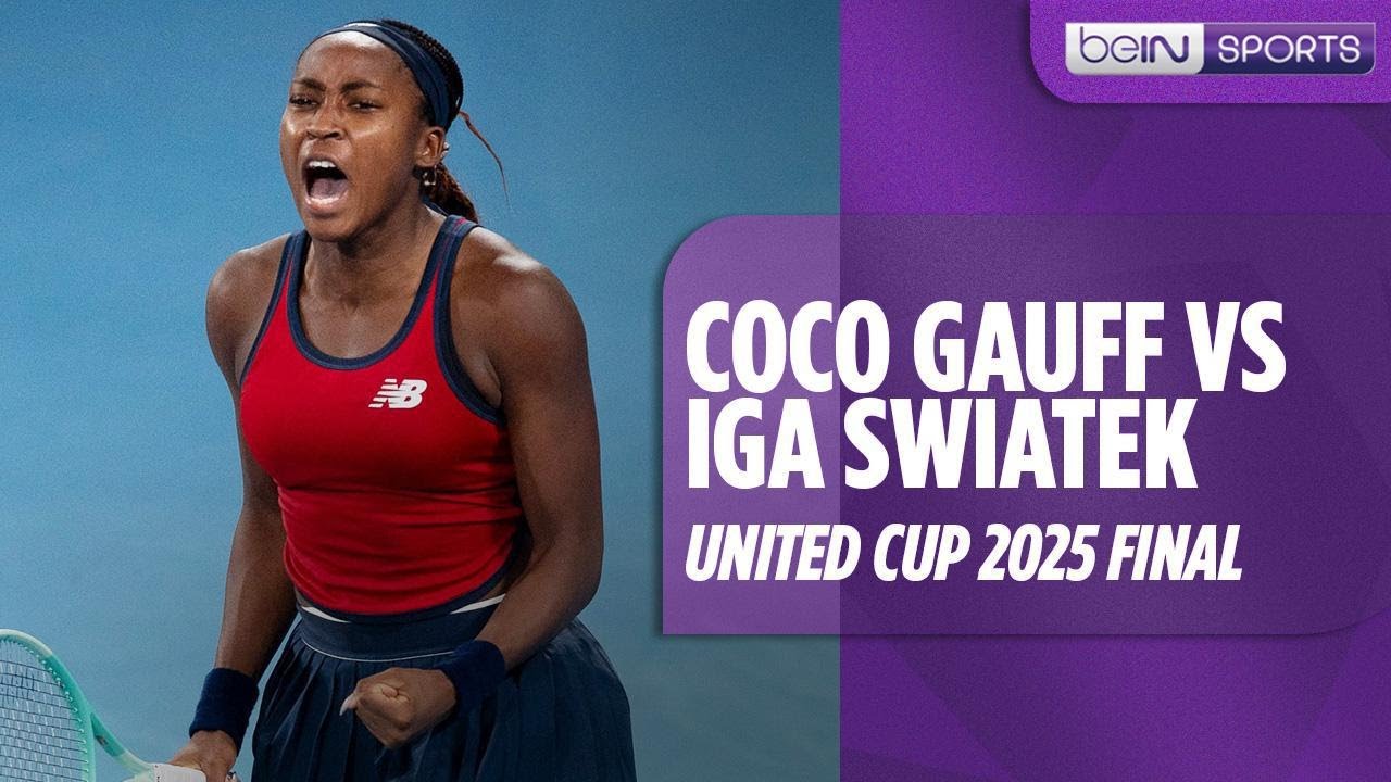 Coco Gauff vs Iga Swiatek | United Cup 2025 Final | Match Highlights ...