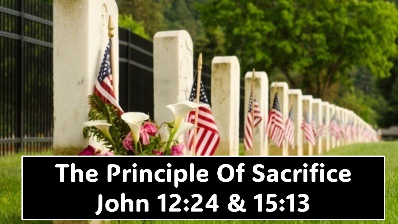 The Principle of Sacrifice by Pastor Matt Jones - YouTube