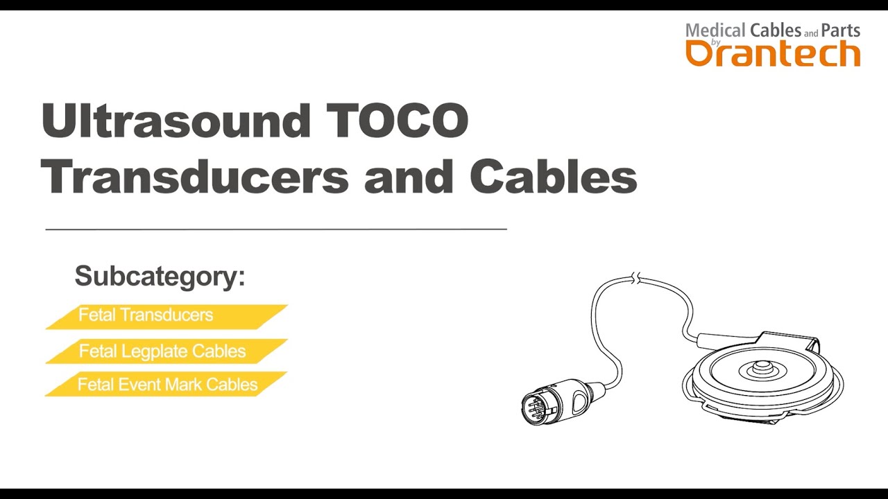 Medical accessories Fetal tranducer(Ultrasound/TOCO) - YouTube