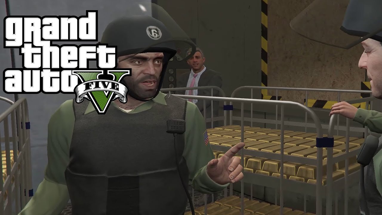 GTA V - Mission #75 The Big Score (Subtle Approach) - Gameplay ...