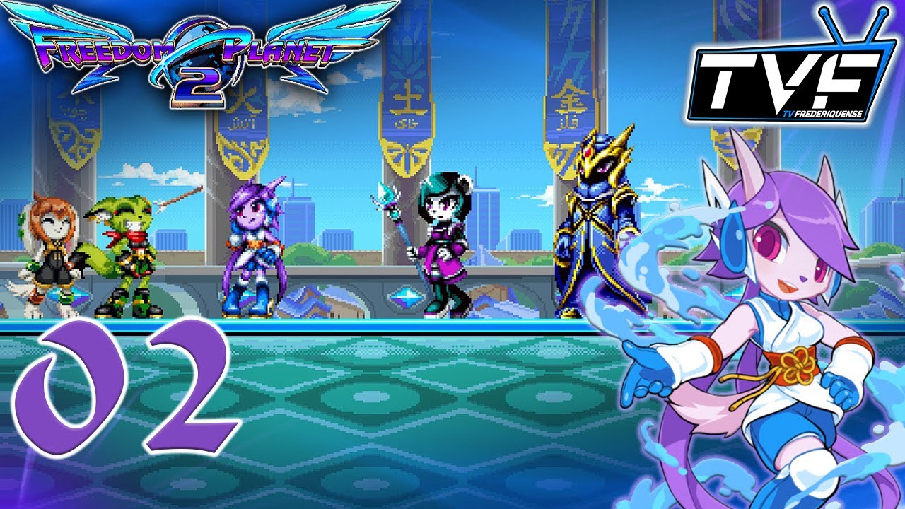Freedom Planet 2 PC Adventure Mode Sash Lilac 02: Audiência do Magister ...
