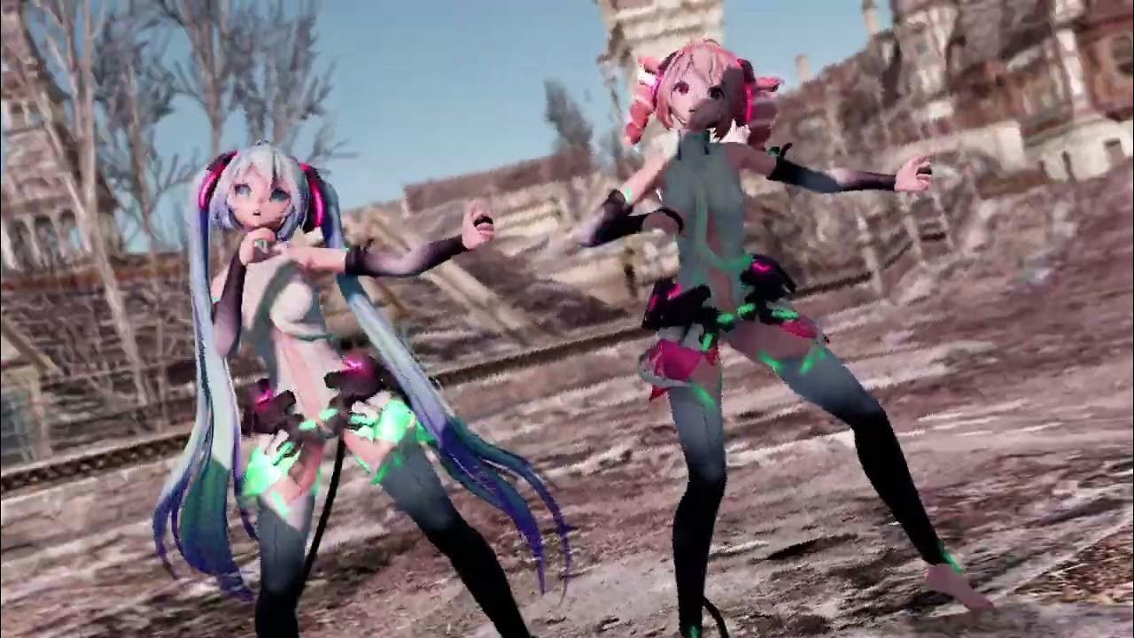 [MMD] Miku, Teto • Roki ロキ - YouTube