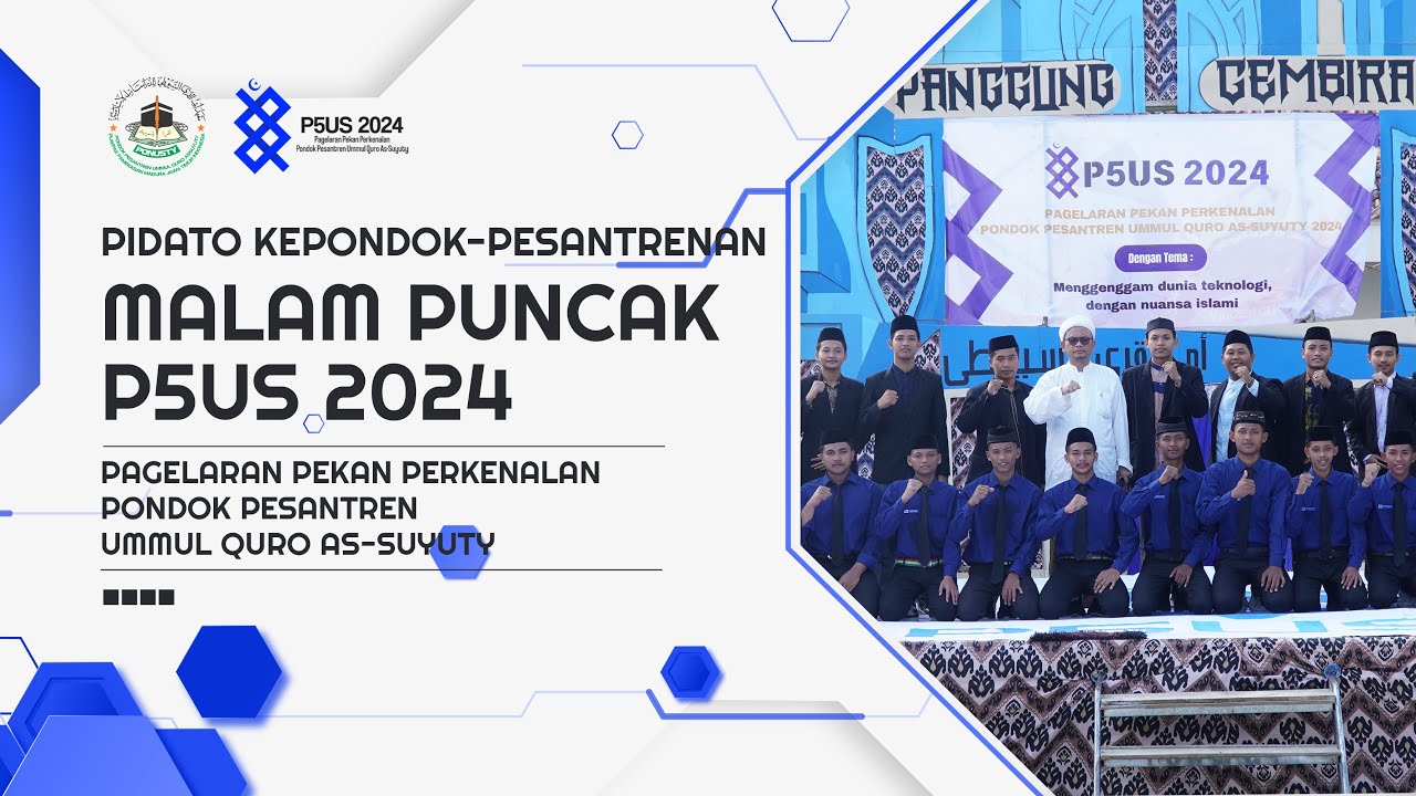 LIVE || PIDATO KEPONDOK-PESANTRENAN DAN MALAM PUNCAK P5US 2024 - YouTube