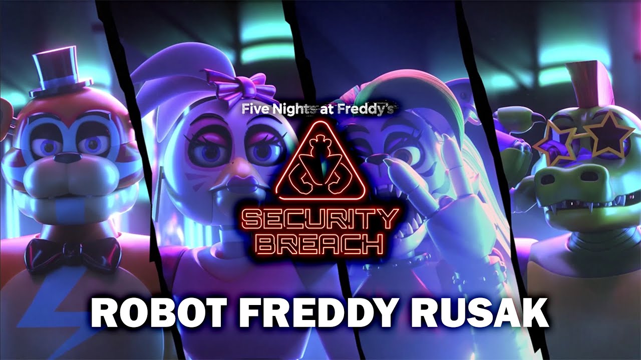 Robot Freddy Rusak - Five Night At Freddy Security Breach Indonesia #5 ...