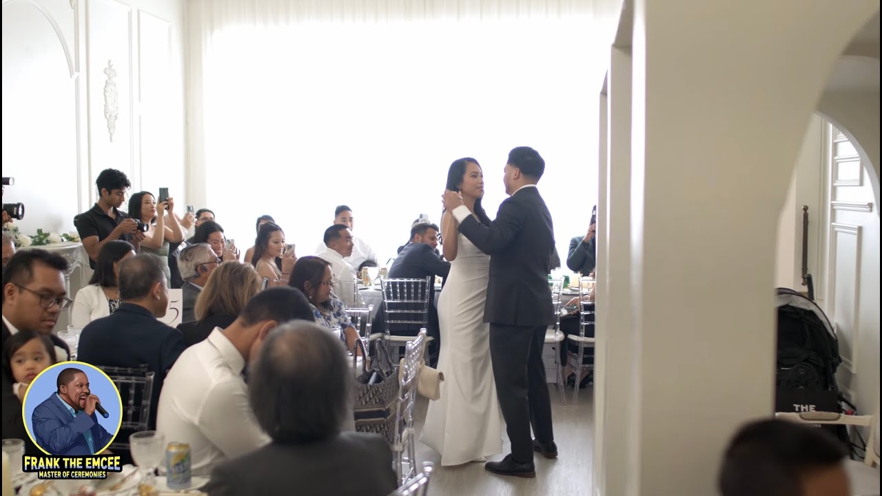 James & Rizza's Wedding Reception I Hosted by Frank the Emcee - YouTube