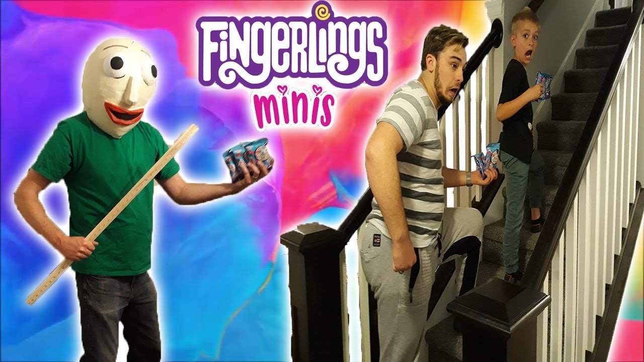 Baldi's Basics In Real Life Fingerlings Minis Blind Bags Toy Scavenger ...