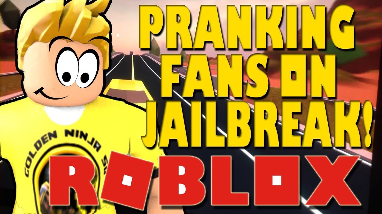 PRANKING FANS IN ROBLOX JAILBREAK! | FAKE GLITCHES - YouTube