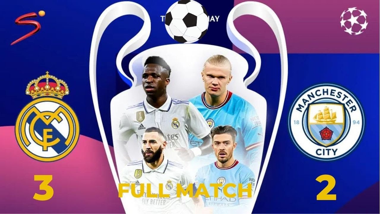 Real Madrid vs Manchester city 3 - 2 champions league Final | Full ...