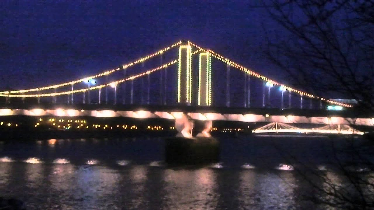 nitevibes;CHELSEA BRIDGE AT NIGHT 080214 - YouTube