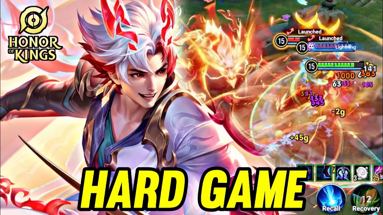 HOK : SUN CE GAMEPLAY | HARD GAME - HONOR OF KINGS - YouTube