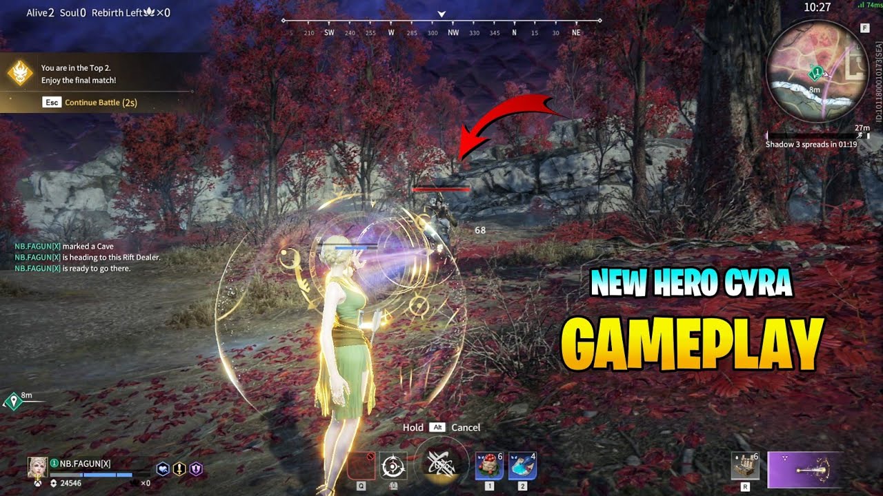 নতুন Cyra Character নিয়ে Solo Ranked Gameplay | 11 Kill Glory | Naraka ...