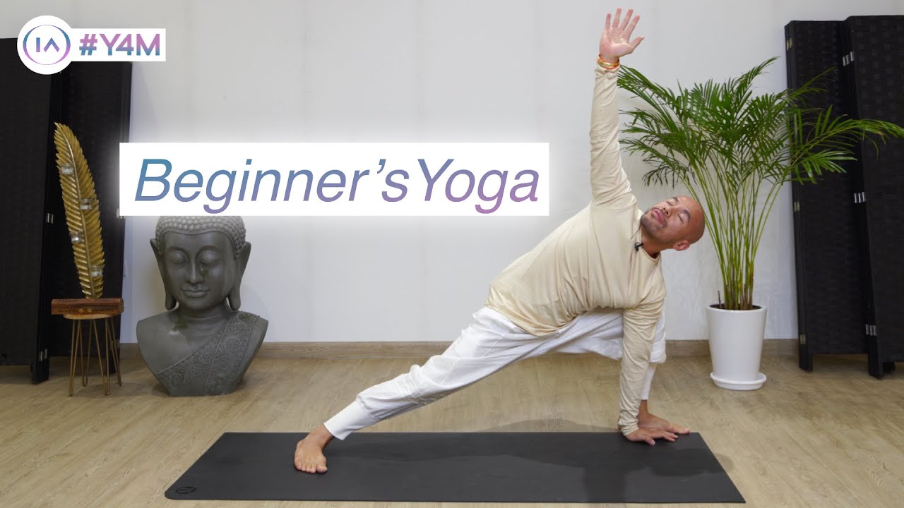 10 Minute l Gentle Beginners Yoga Flow - YouTube