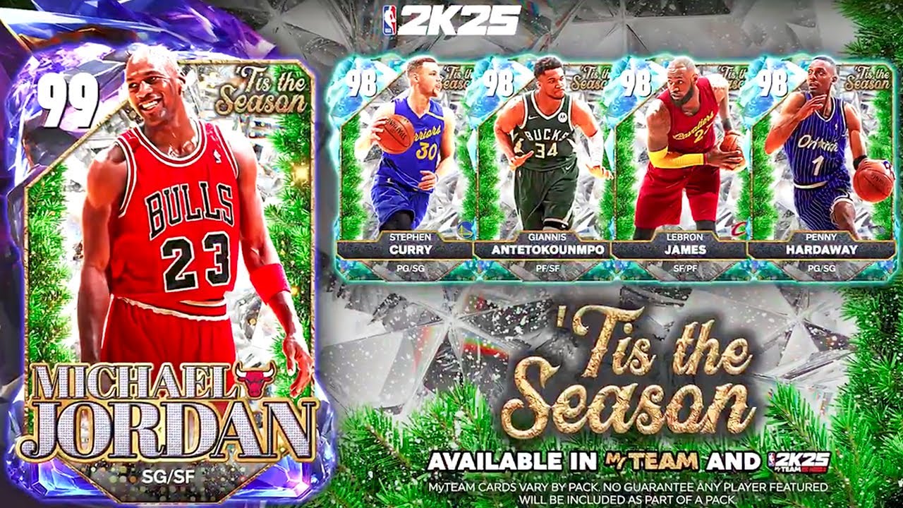NEW DARK MATTER MICHAEL JORDAN, GALAXY OPAL GIANNIS & STEPH CURRY CARDS REVEALED IN NBA 2K25 ...