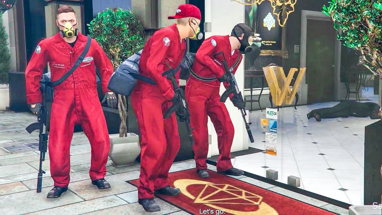 $1,000,000 Robbery Time ! 💵 | GTA 5 - YouTube