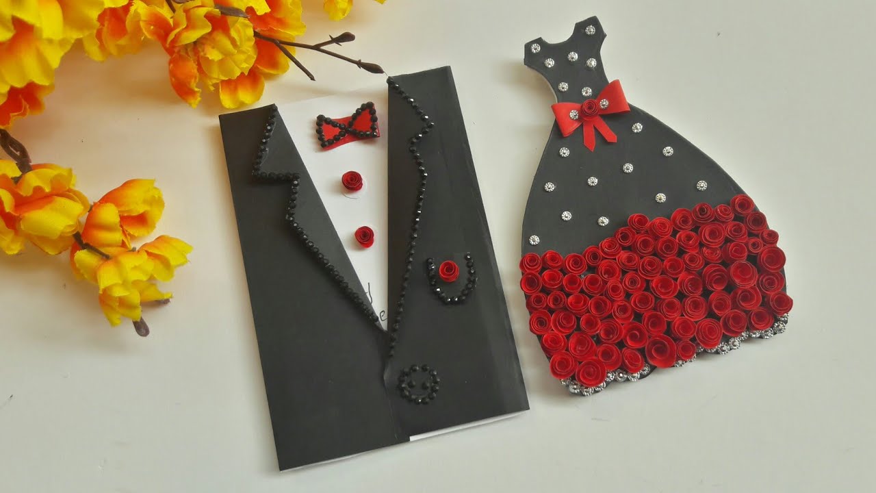 Couples Greeting Card 2020|Valentine's couples greeting card making ...