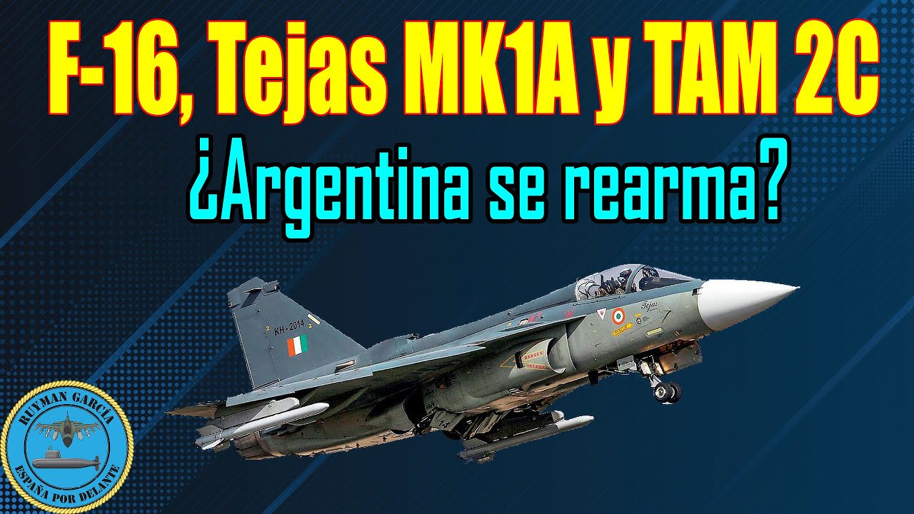 F-16 en PROBLEMAS, TEJAS MK1A y TAM 2C ¿ARGENTINA SE REARMA? - YouTube