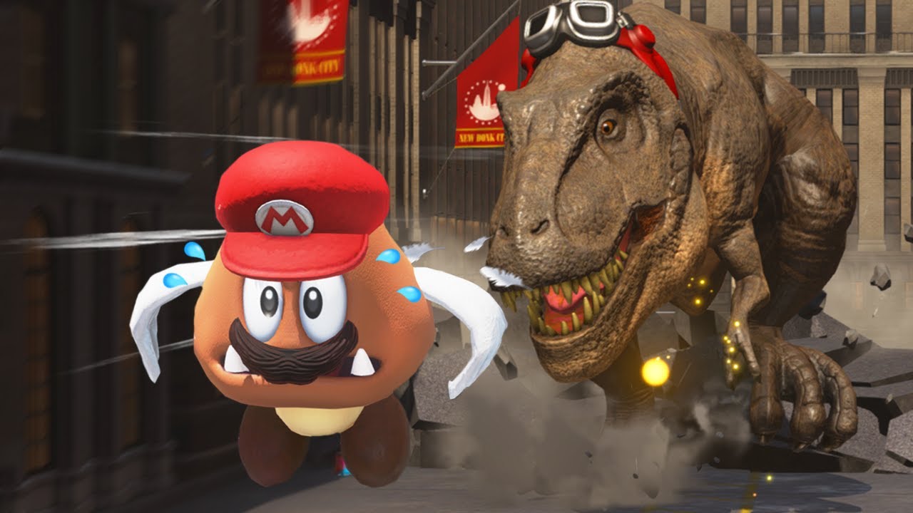 ¿Puede UN GOOMBA completar Super Mario Odyssey? - YouTube