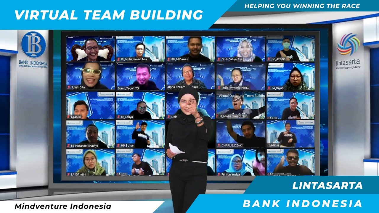 Virtual Outbound Team Building Bank Indonesia & Lintasarta ...