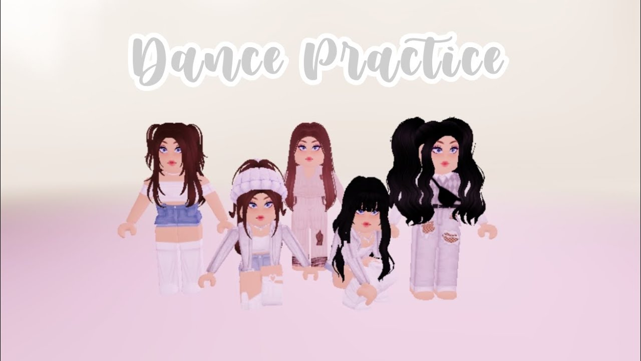 GLOWS PEARL DANCE "Hype Boy" Dance practice (roblox) - YouTube