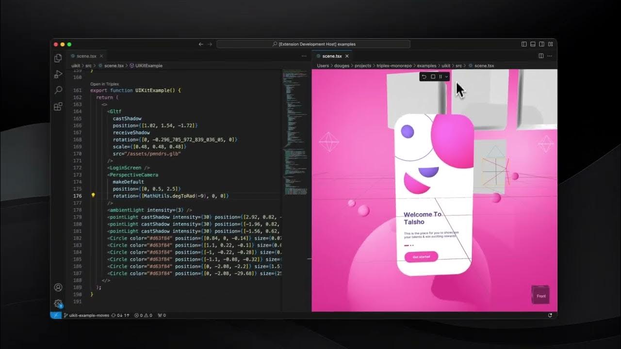 Triplex for VS Code preview - YouTube