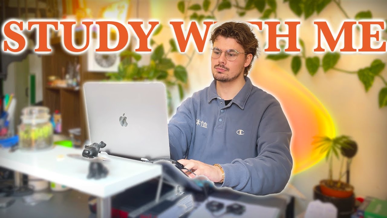 STUDY WITH ME 📚 | 9 HOURS | LIVE 🔴 + with self-improvement breaks - YouTube