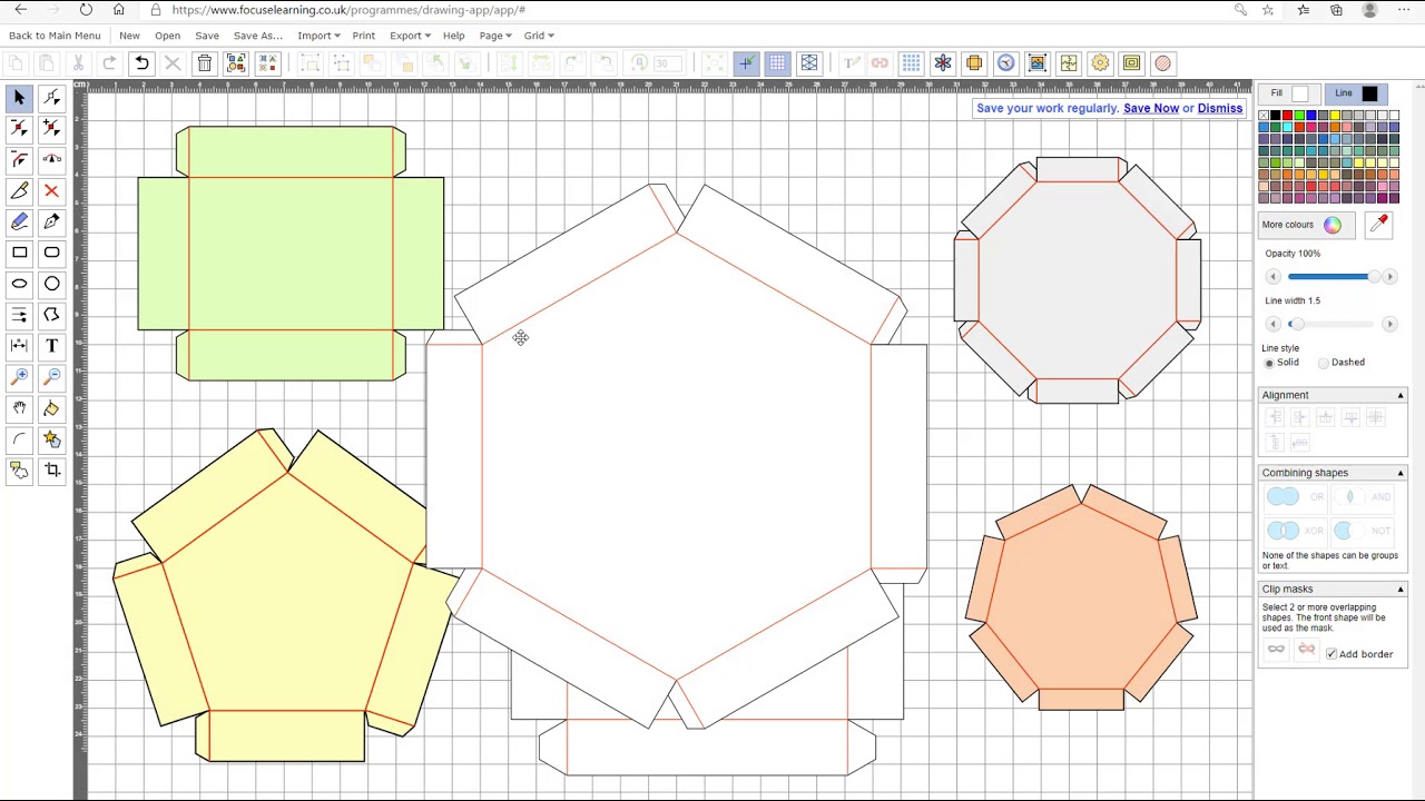 Focus 2D Vector Graphics Designer: Folding Box Designer - YouTube