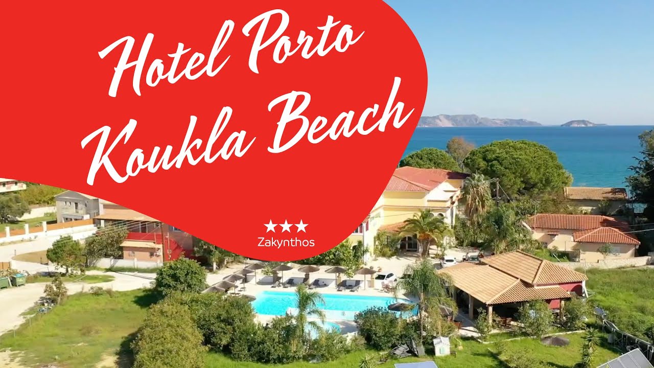 Hotel Porto Koukla Beach *** - Zakynthos, Greece - YouTube