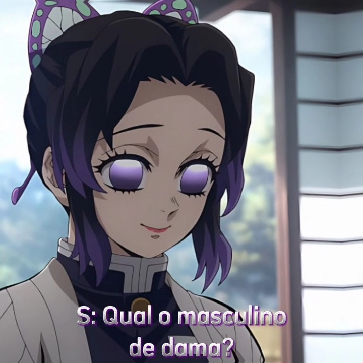 S: qual masculino de damo? #demonslayer #kimetsunoyaiba #anime #kny # ...