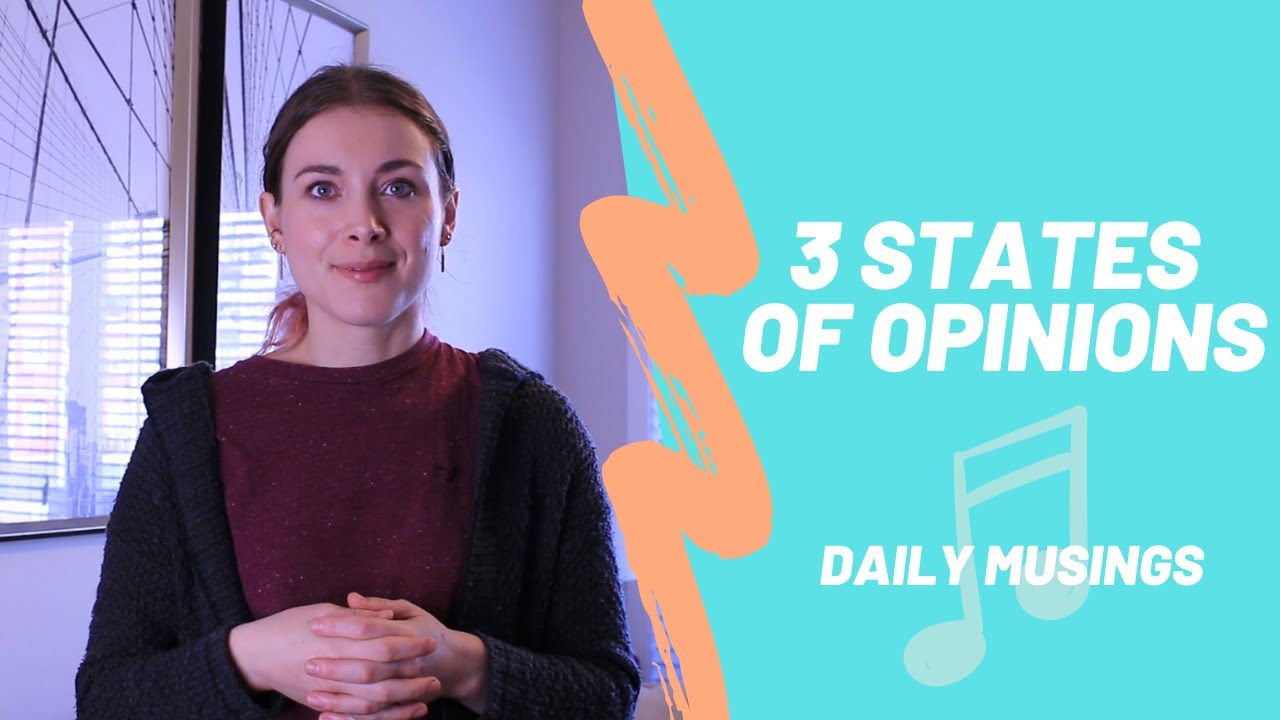 Loosely Held Strong Opinions Daily Musings YouTube Loosely Held Strong Opinions Daily Musings YouTube