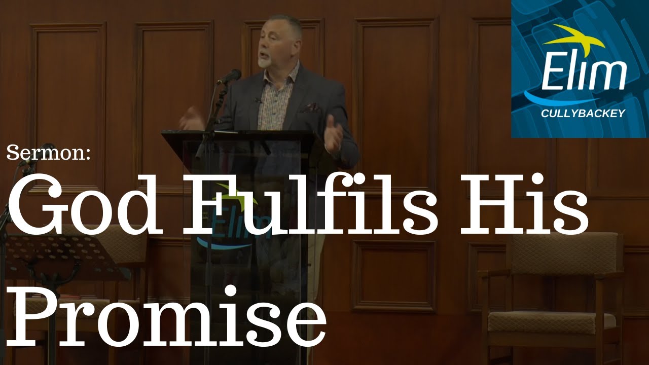 God Fulfils His Promise (Luke 2:21-40) - Pastor Paul Prentice ...