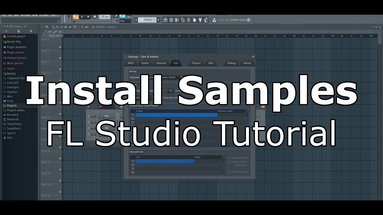 [हिंदी] How To Add Your Sample Packs In FL Studio | FL Studio Me Packs ...