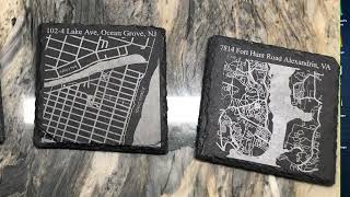 How to make custom maps for laser engraving slate on th... | Doovi