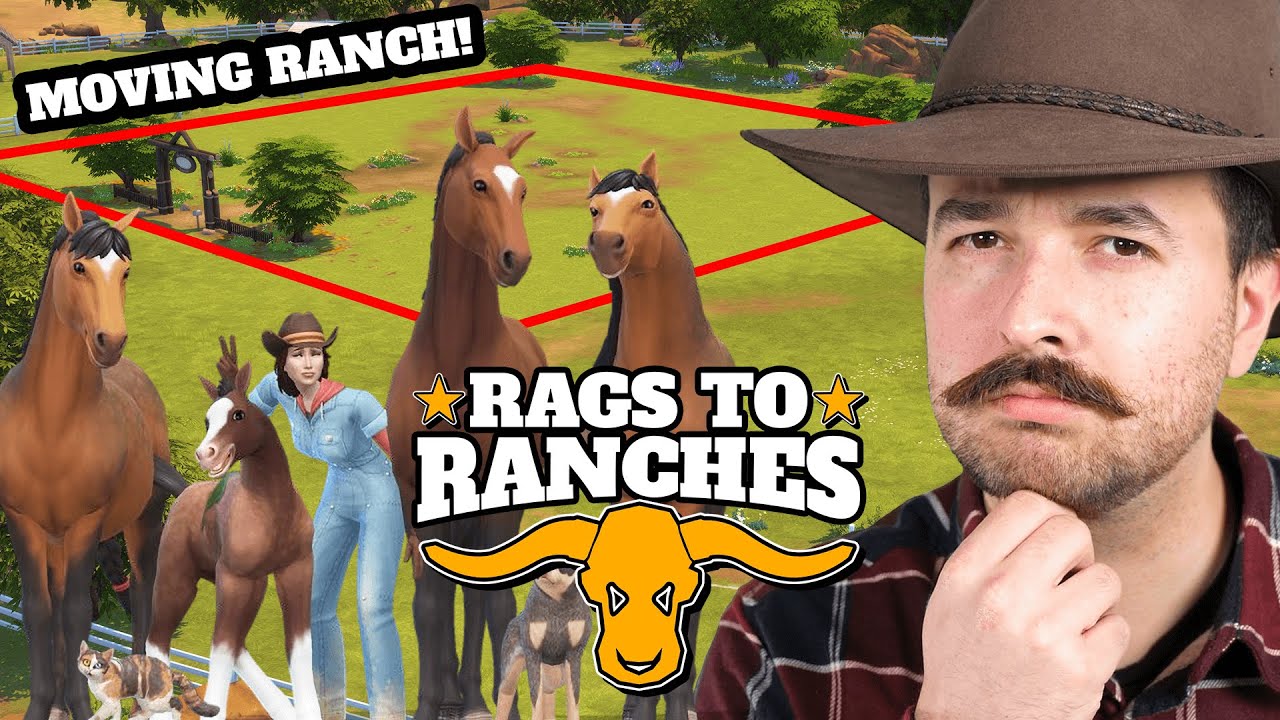 We're moving to a new lot! Rags to Ranches (Part 12) - YouTube
