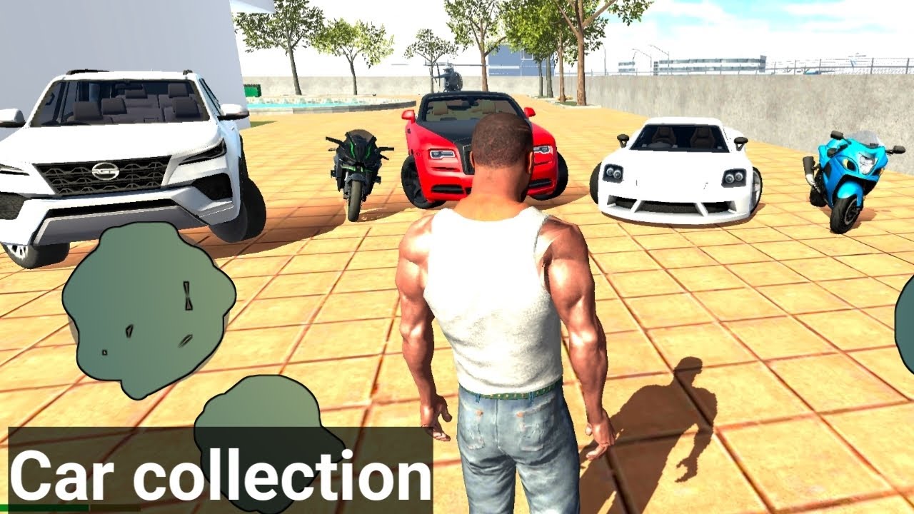 best car collection of bike 3D game Rolls-Royce and Ferrari and ...