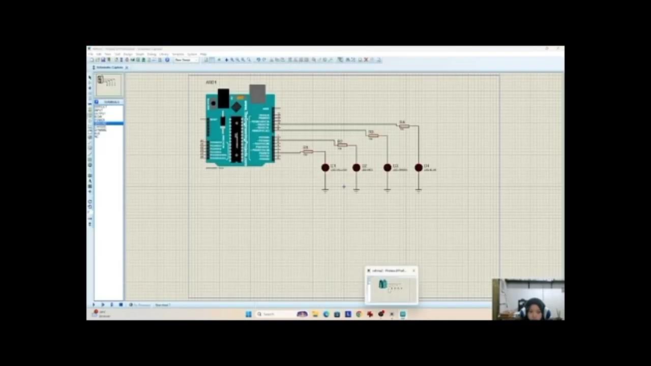 Simulasi Arduino Pada Proteus - YouTube