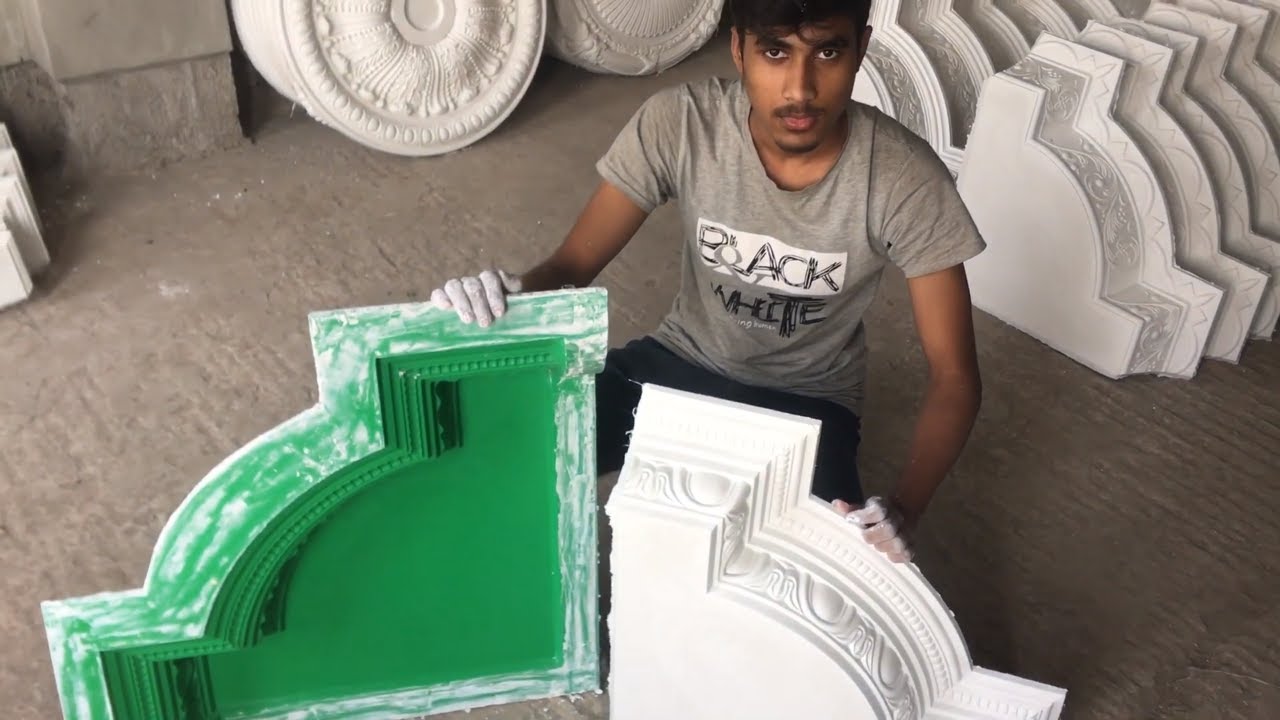 How Our Staff Makes The Work of Gypsum Design With the of very fast By ...