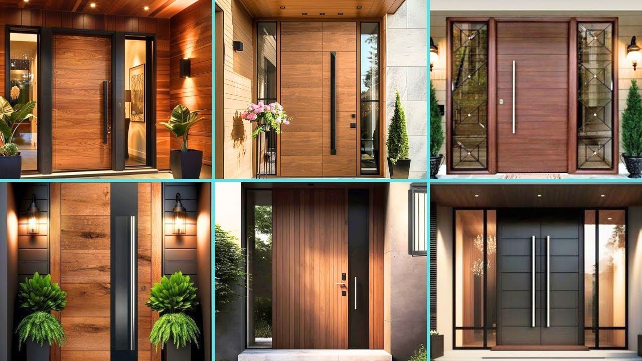 MODERN DOOR DESIGN // INTERIOR DOOR STYLES #frontdoorideas - YouTube