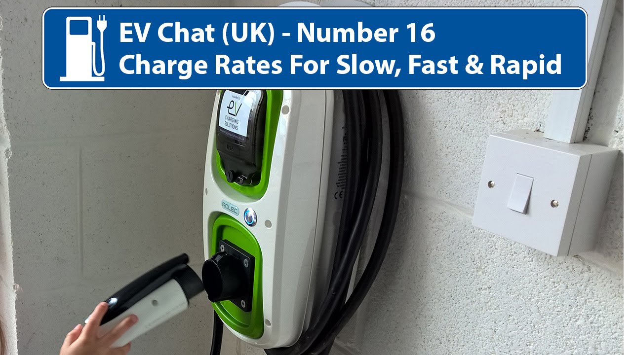 EV Chat 16 - Car Charging Rates (Slow, Fast & Rapid Chargers) - YouTube