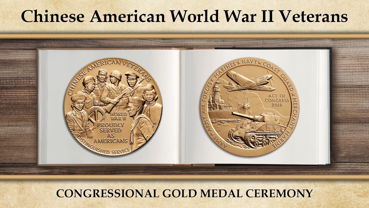 Chinese American World War II Veterans Congressional Gold Medal ...