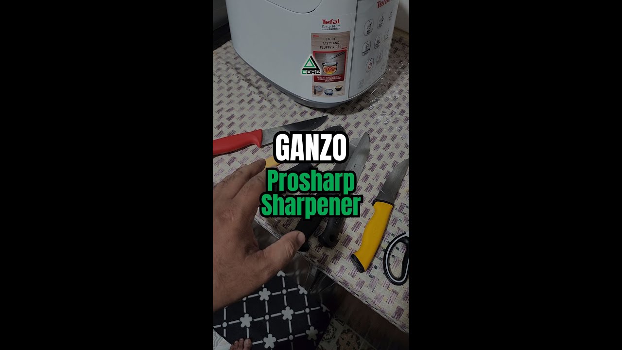 Ganzo Prosharp Sharpener - YouTube