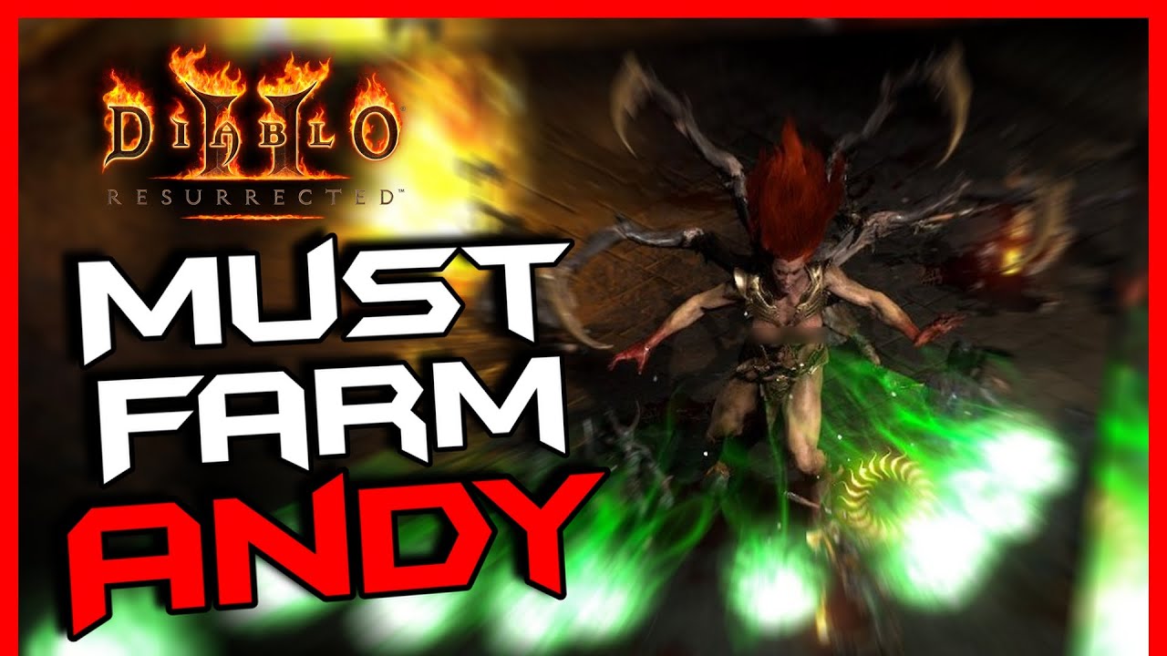 Why Andariel is So Good to Farm for Gear - Diablo 2 Resurrected - YouTube