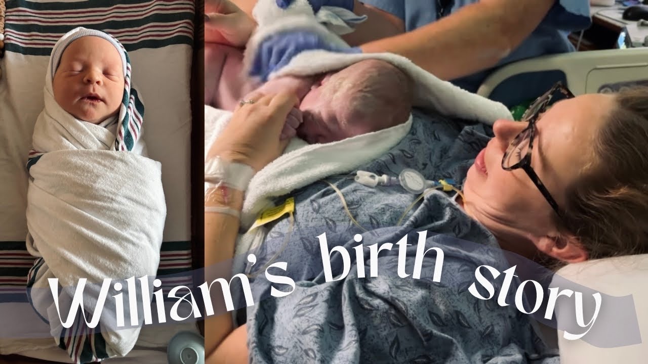 MY BABY DID WHAT? Birth vlog! Positive hospital induction with a shock ...