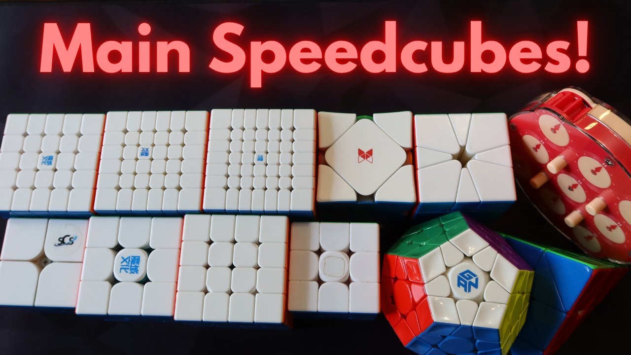 My Main Speedcubes (End of 2025) - YouTube