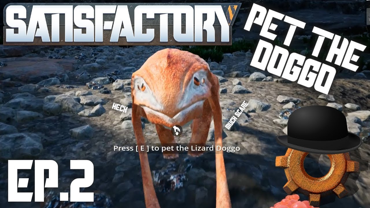 Satisfactory Alpha Ep#2: LIZARD DOGGO - YouTube