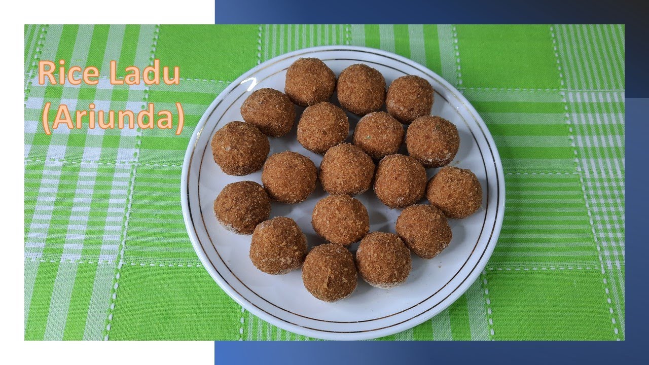 Ariunda | Rice Ladu | Traditional Kerala Dessert - YouTube