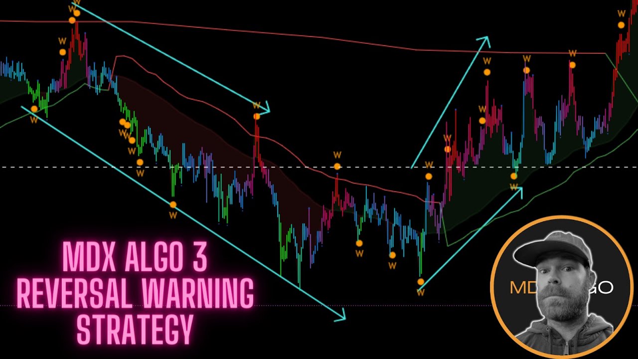 BITCOIN TRADING STRATEGY 🔮 SPOT TRENDS /w MDX ALGO INDICATOR REVERSAL WARNING STRATEGY - YouTube