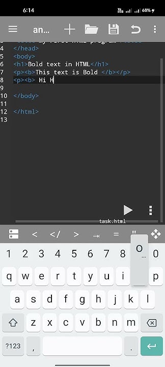 Learn Html Without A Computer How To Bold Text In Html Shorts Short Learnhtml Learncoding