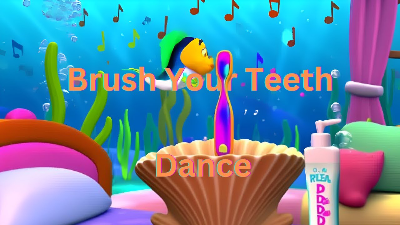 🎶 Brush Your Teeth Dance! | Fun Kids Song for Toddlers & Preschoolers ...