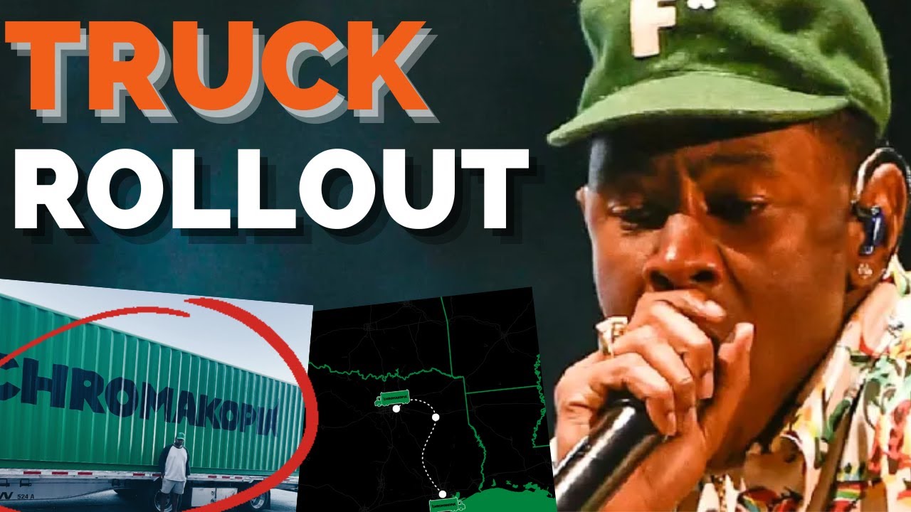 HOW TYLER IS USING TRUCKS TO ROLLOUT HIS NEW ALBUM "CHROMAKOPIA" - YouTube
