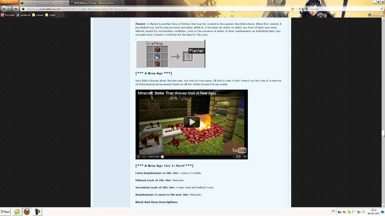 Minecraft - How to install Better Than Wolves Mod - YouTube